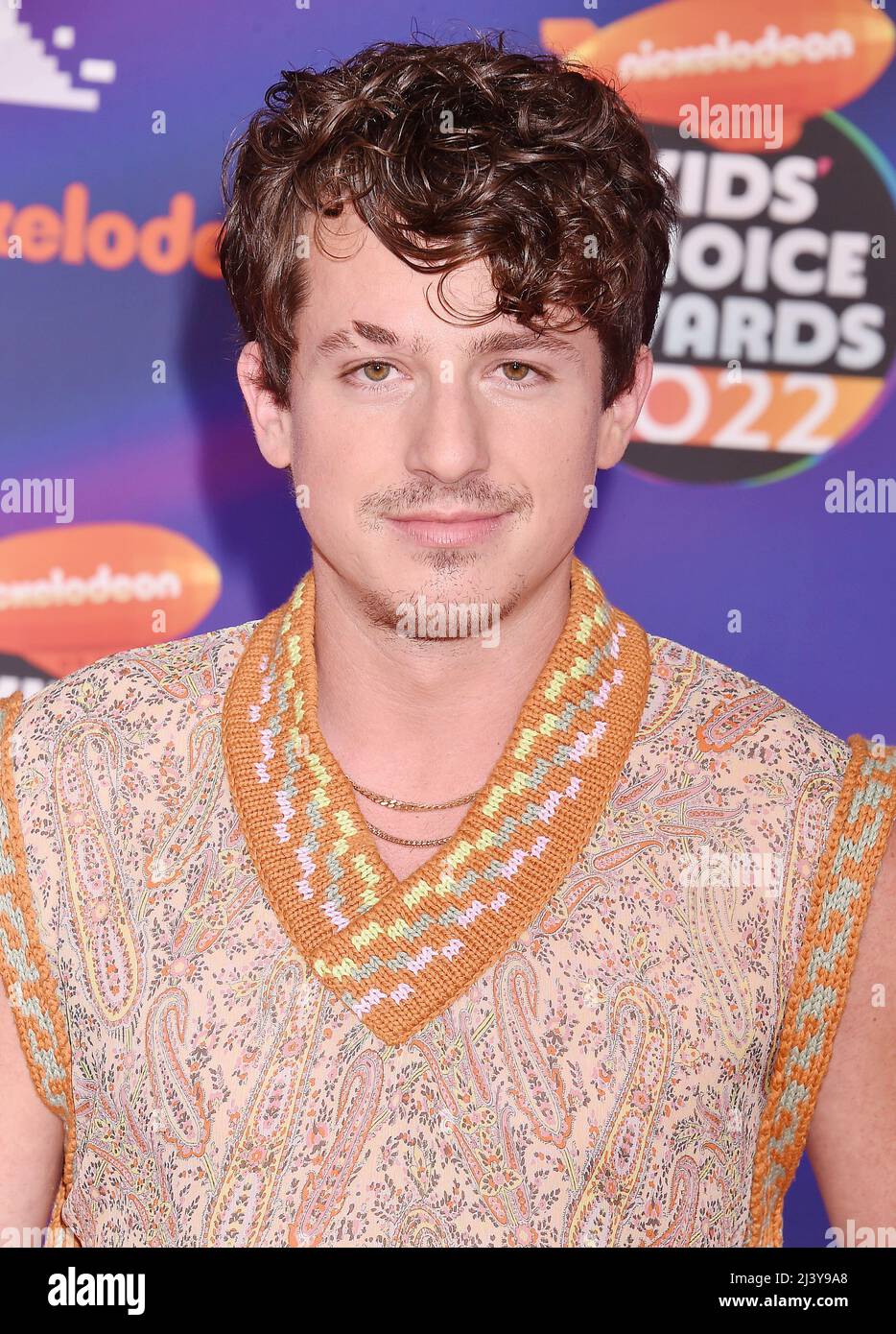 SANTA MONICA, CA - APRIL 09: Charlie Puth attends the 2022 Nickelodeon ...