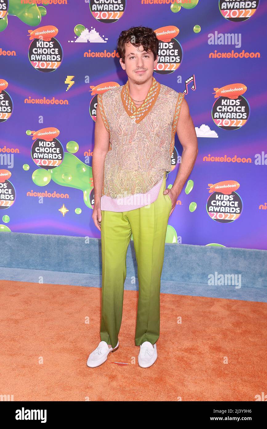 SANTA MONICA, CA - APRIL 09: Charlie Puth attends the 2022 Nickelodeon ...