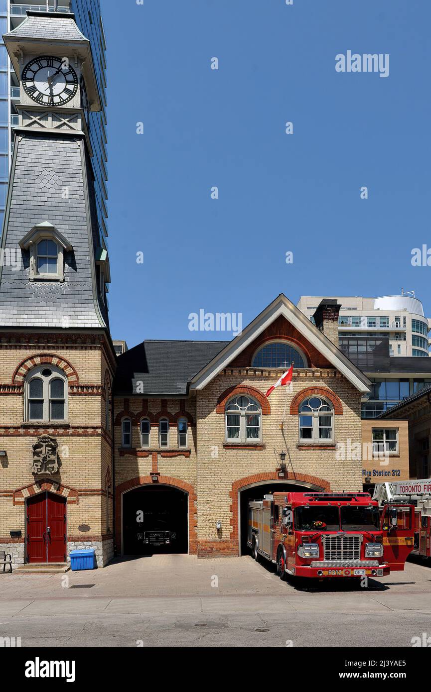 Toronto, Canada – June 15, 2012: ‪Toronto Fire Station 312‬, on ...