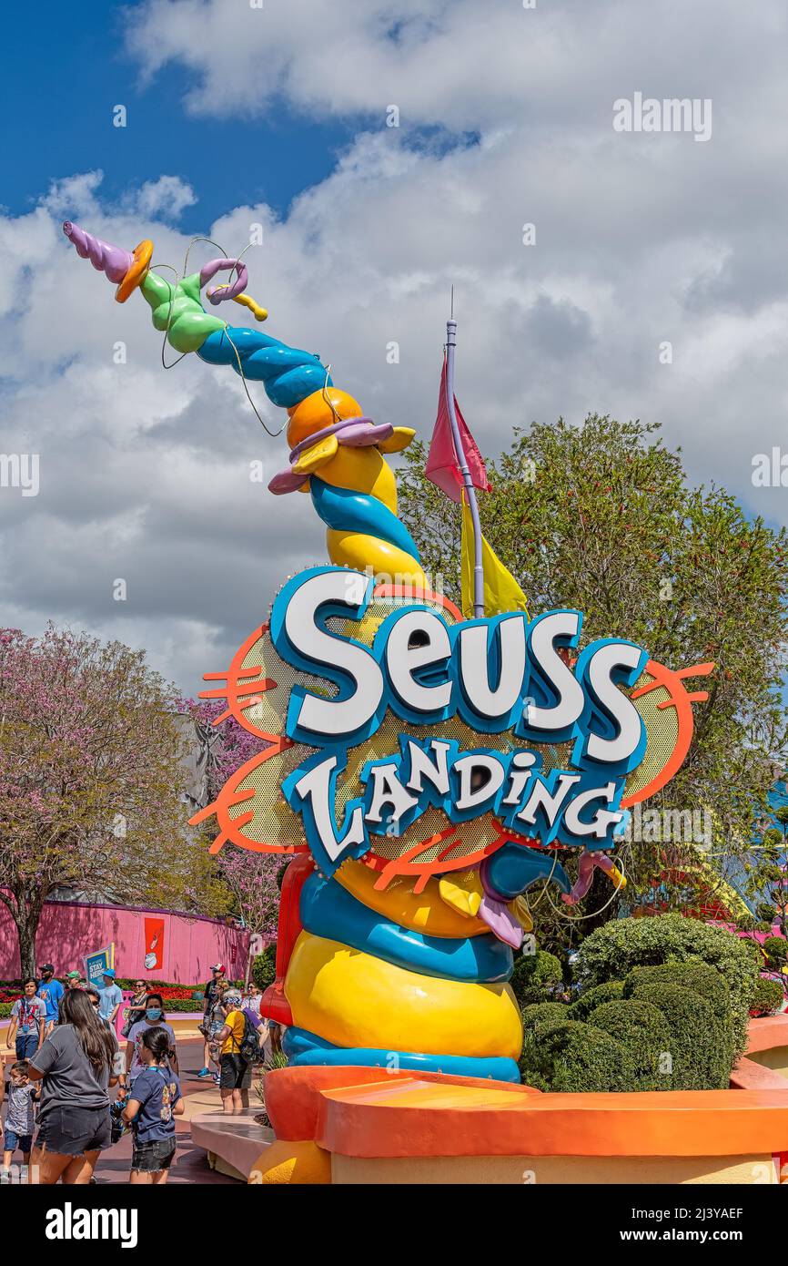 Seuss landing universal studios orlando hi-res stock photography and ...
