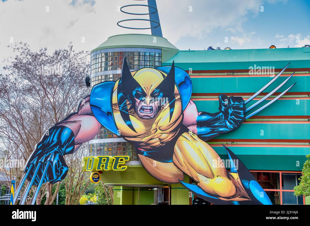 Marvel universal orlando hi-res stock photography and images - Alamy