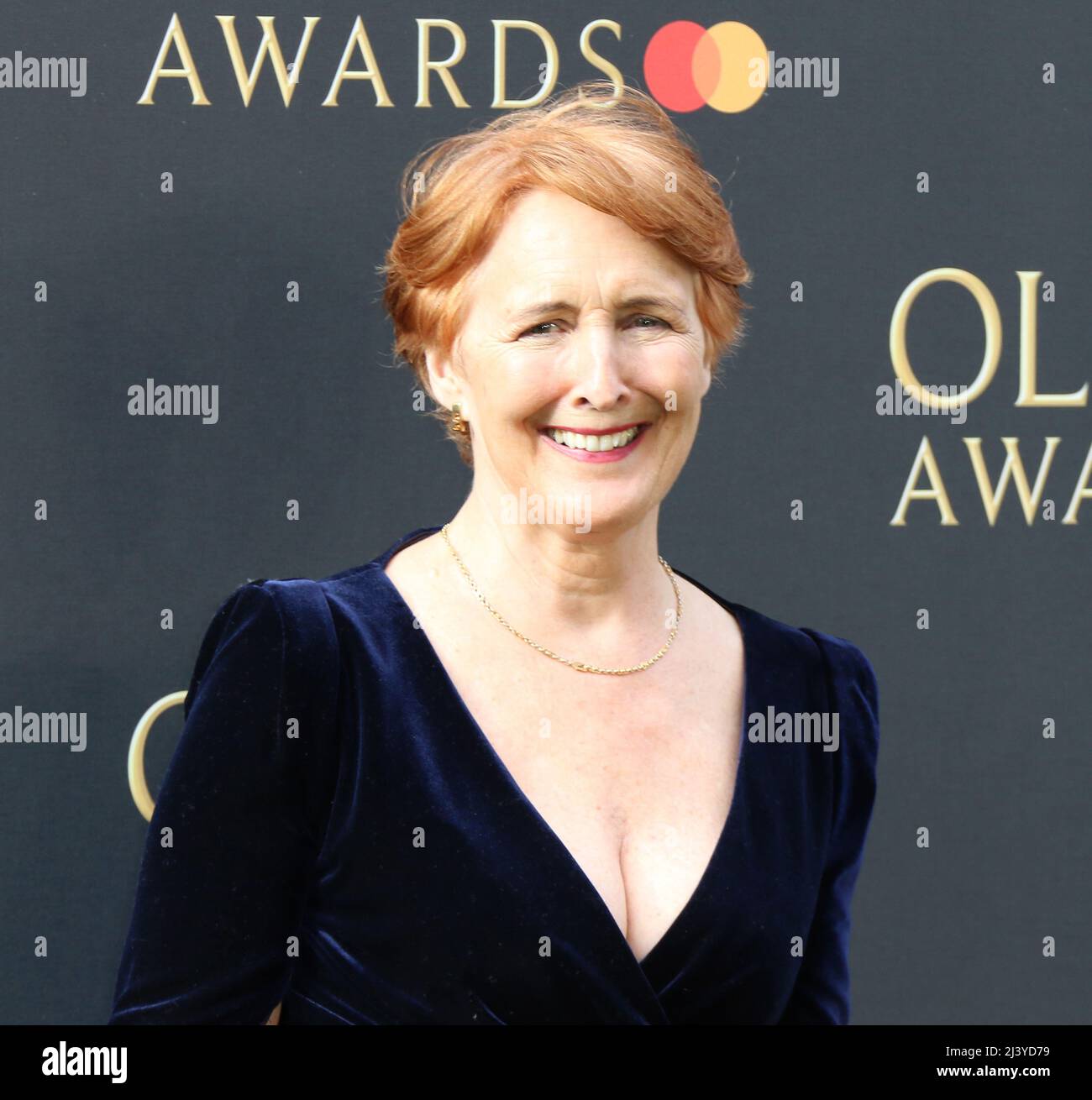 Fiona Shaw, Olivier Awards, Royal Albert Hall, London, UK, 10 April ...