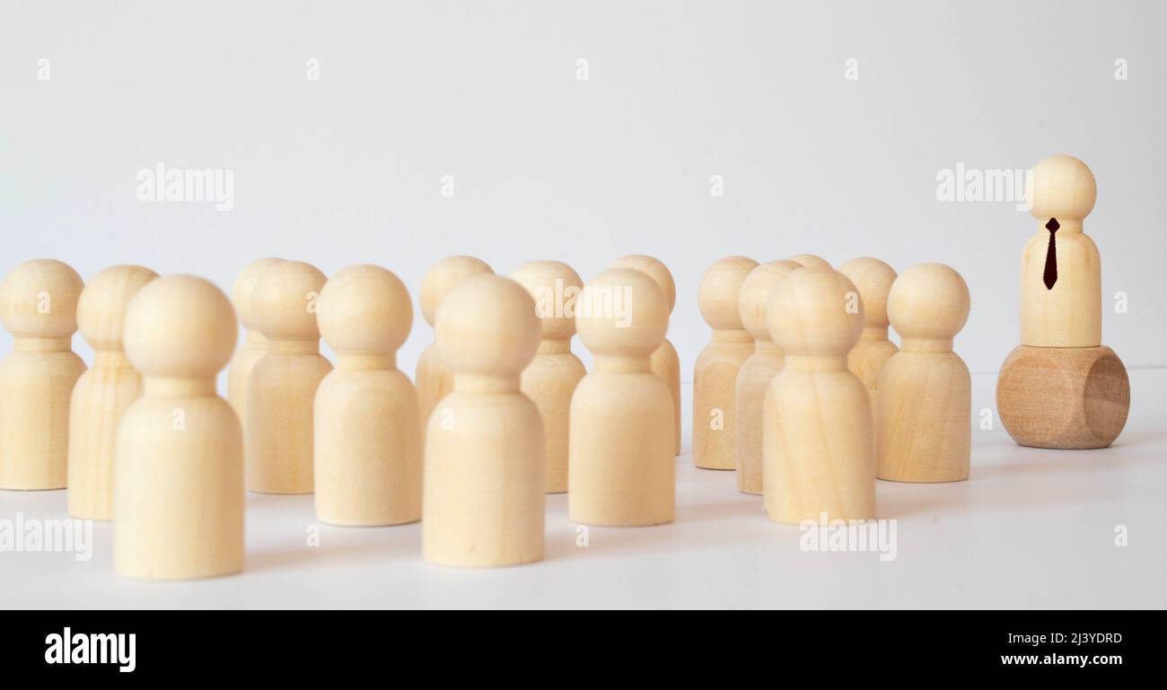wooden blocks of people silhouettes Stock Photo - Alamy