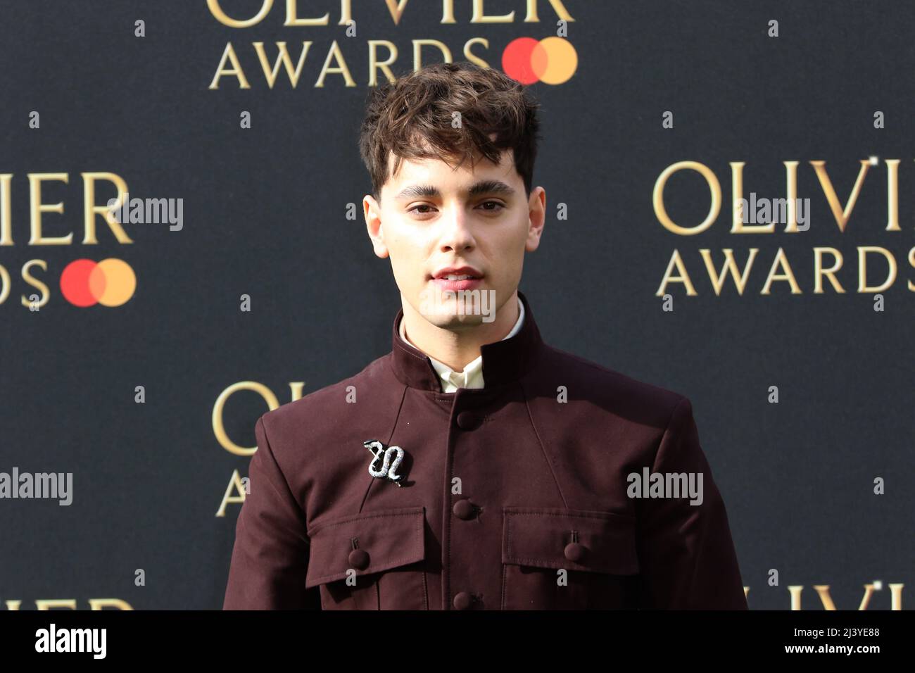 Max Harwood, Olivier Awards, Royal Albert Hall, London, UK, 10 April ...