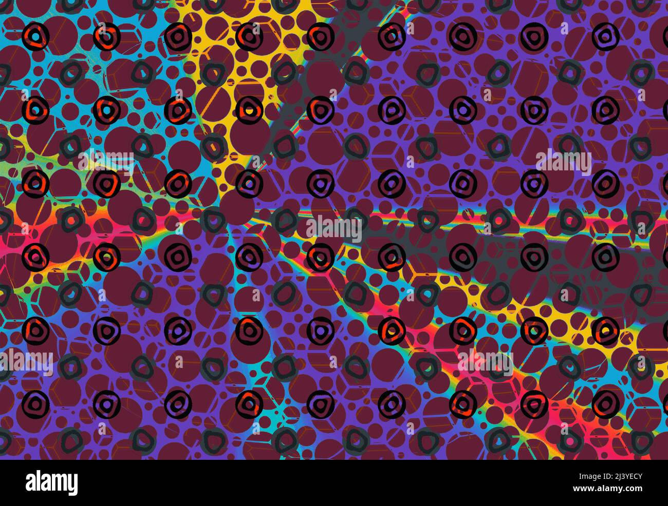 creative concept colorful dots background. Abstract dotted design for ...