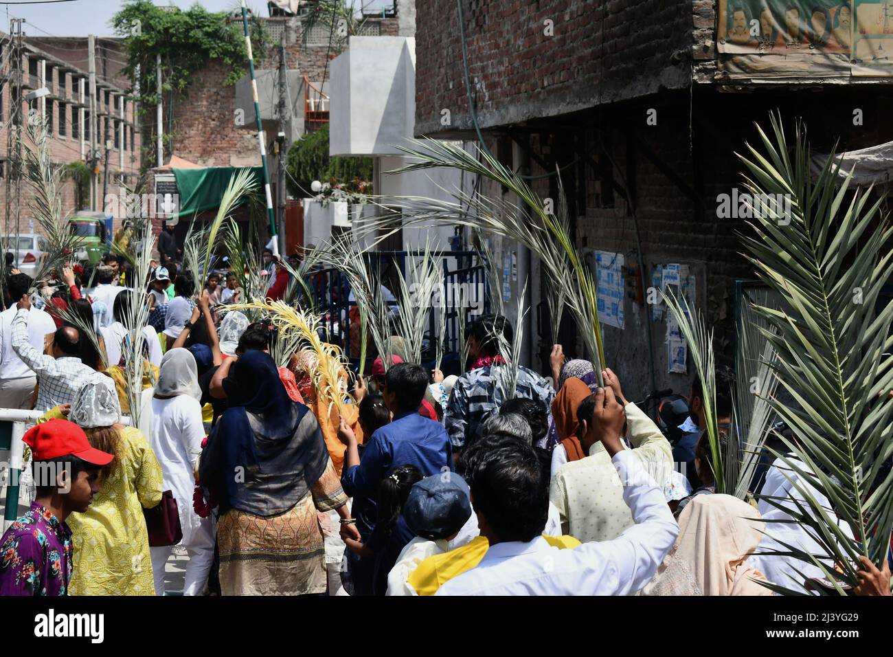 Lahore, Punjab, Pakistan. 10th Apr, 2022. Pakistani Catholic Christian ...