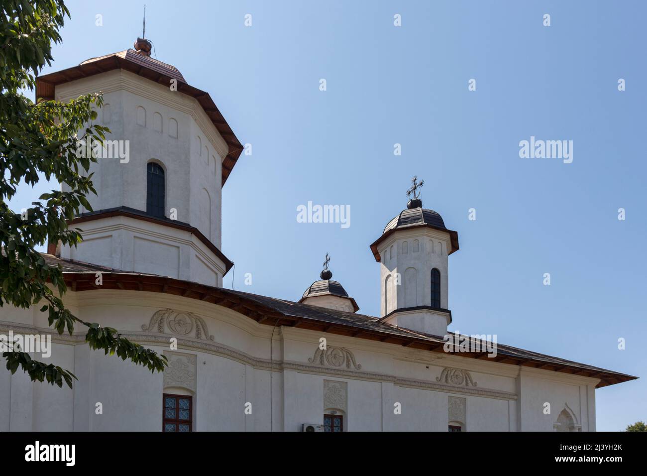BUCHAREST, ROMANIA - AUGUST 16, 2021: Medieval Cernica Monastery near ...
