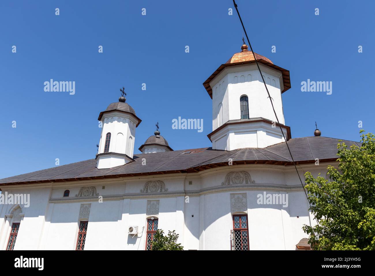 BUCHAREST, ROMANIA - AUGUST 16, 2021: Medieval Cernica Monastery near ...