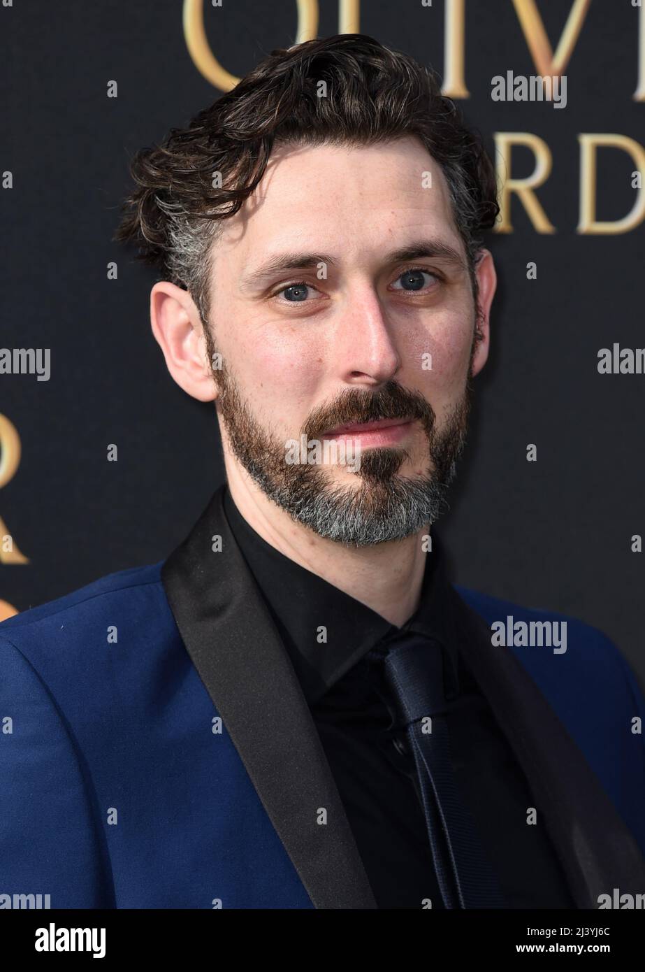 London, UK. April 10th, 2022, London, UK. Blake Harrison attending The Olivier Awards 2022 at ...