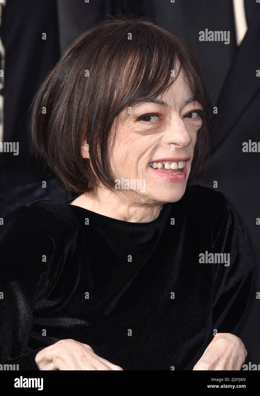 London, UK. April 10th, 2022, London, UK. Liz Carr attending The ...