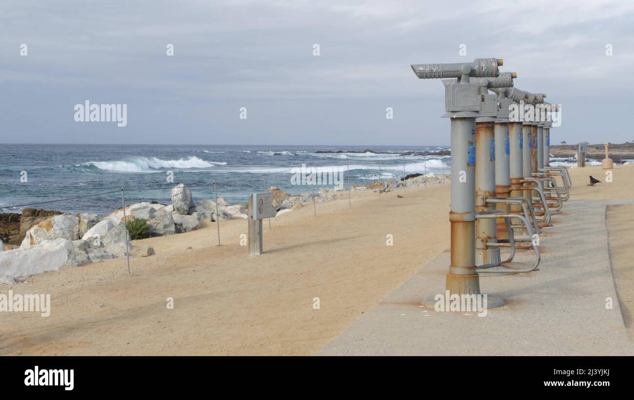 Monterey bird rock vista point hi-res stock photography and images - Alamy