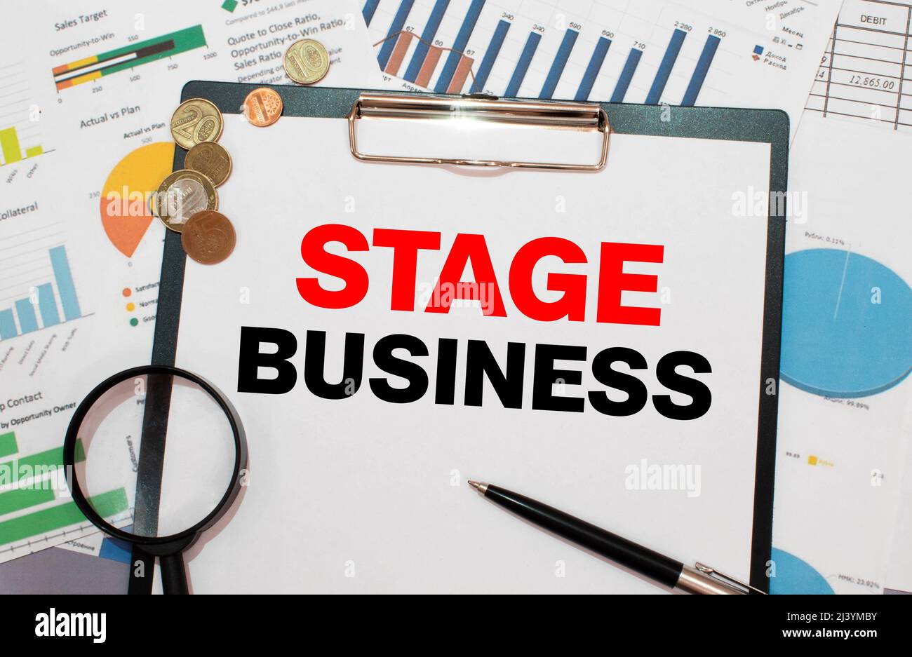 Text sign showing STAGE Business. Conceptual photo purchasing process ...