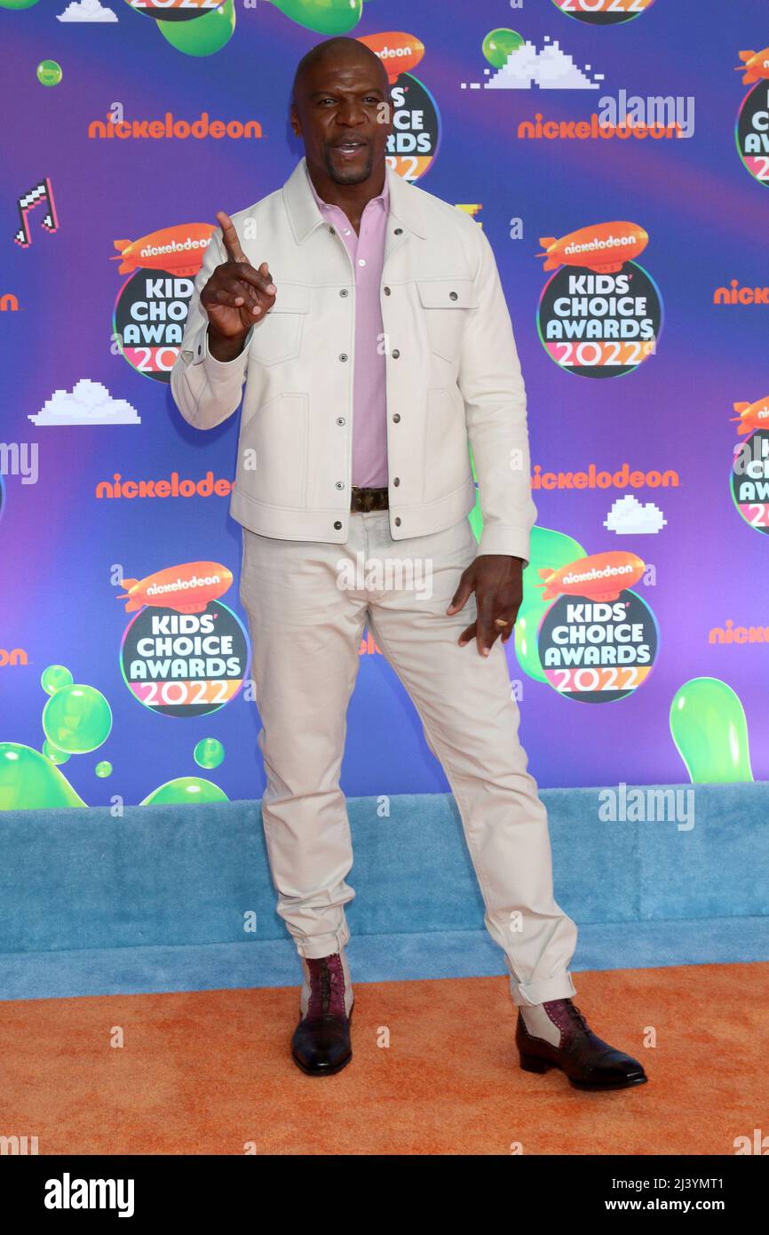 LOS ANGELES - APR 9: Terry Crews at the 2022 Kids Choice Awards at ...