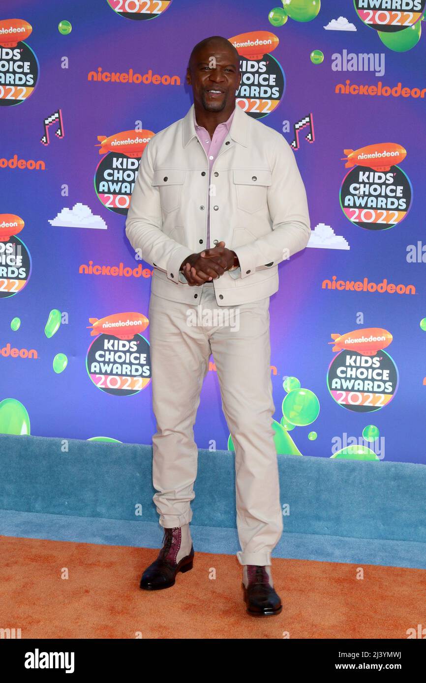 LOS ANGELES - APR 9: Terry Crews at the 2022 Kids Choice Awards at ...