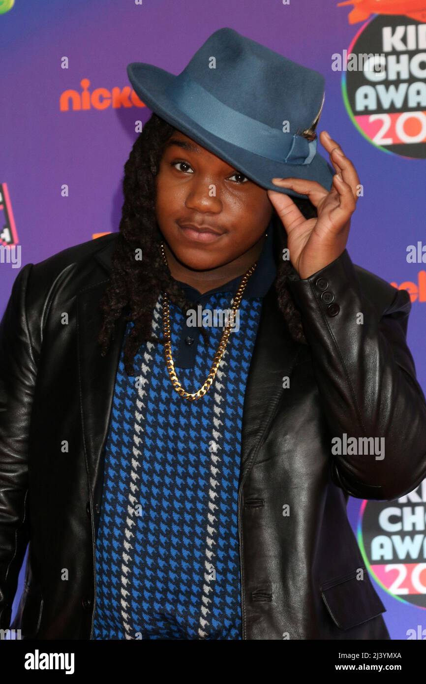 LOS ANGELES - APR 9: Terrence Little Gardenhigh at the 2022 Kids Choice ...