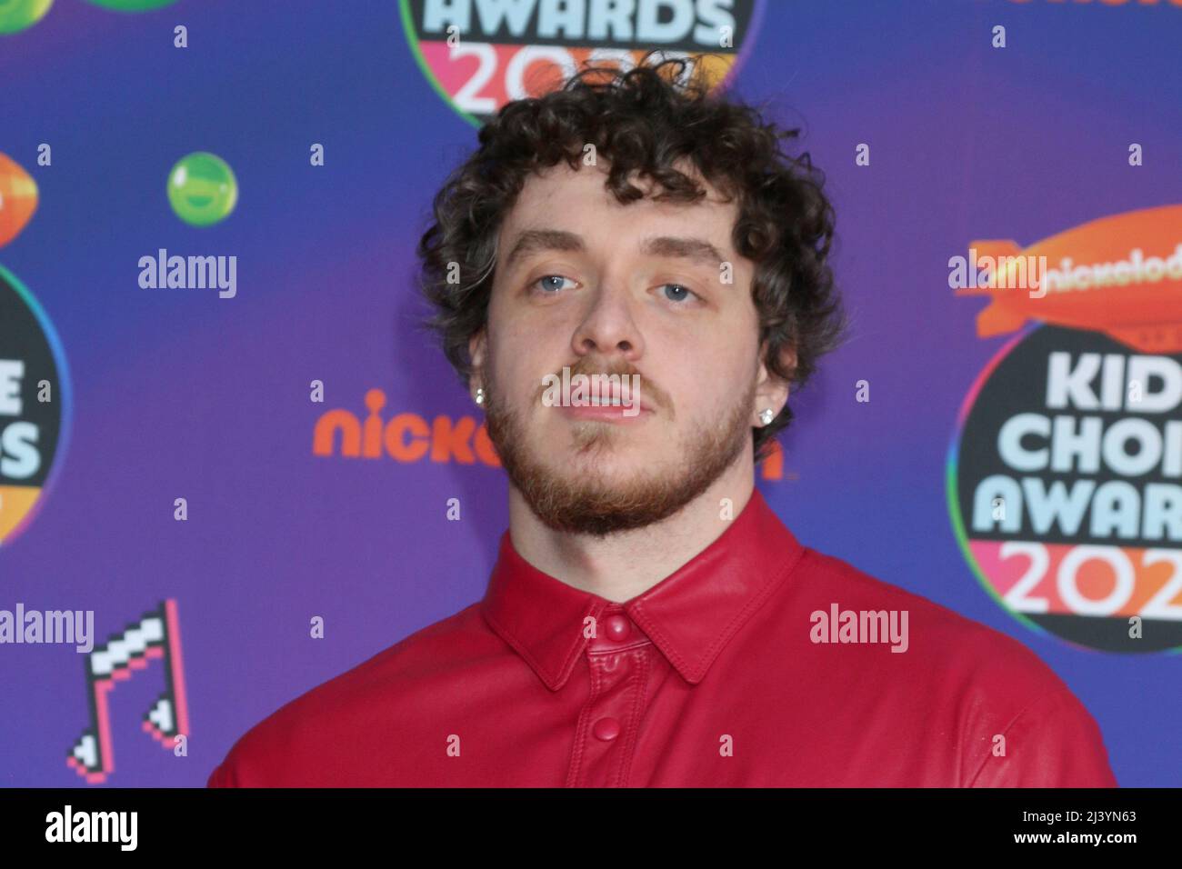 LOS ANGELES - APR 9: Jack Harlow at the 2022 Kids Choice Awards at ...