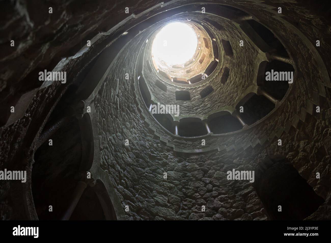Famous landmark Quinta da Regaleira estate in Sintra Stock Photo - Alamy