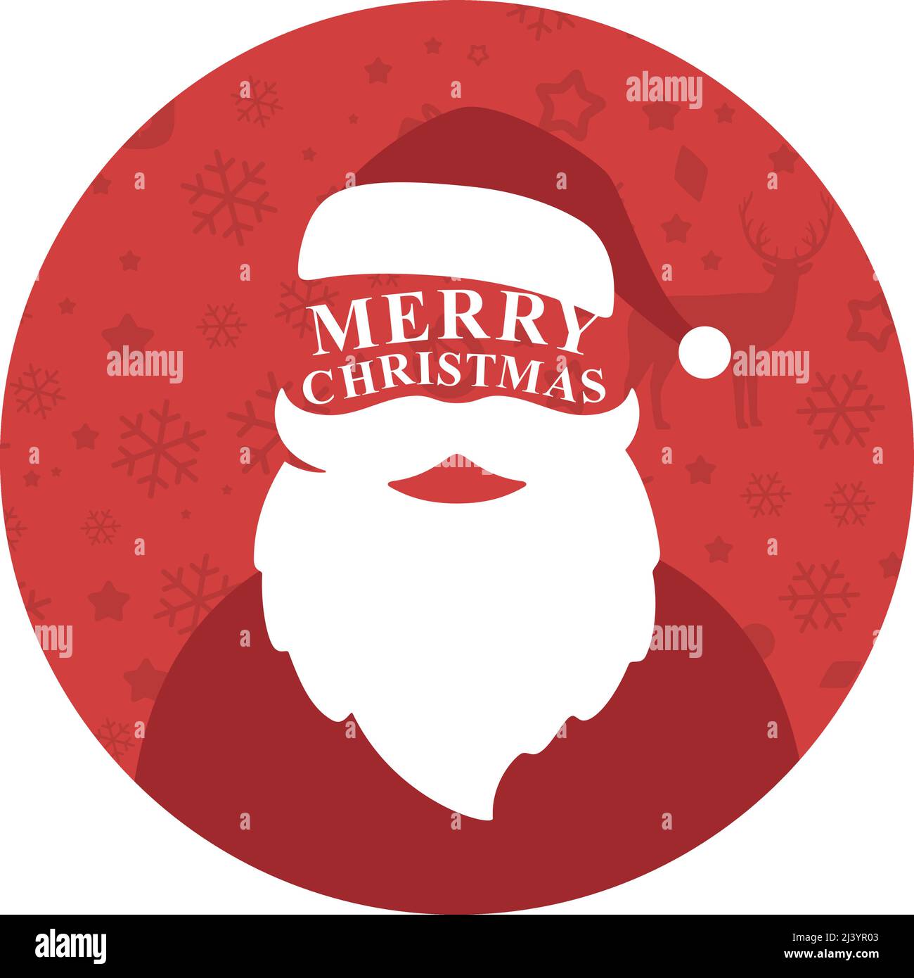 Santa claus poster, vector illustration Stock Vector Image & Art - Alamy