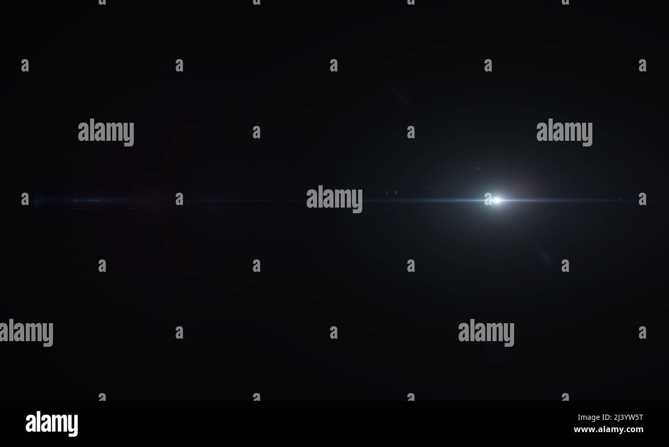 Lens Flare light over background. Easy to add overlay or screen filter ...