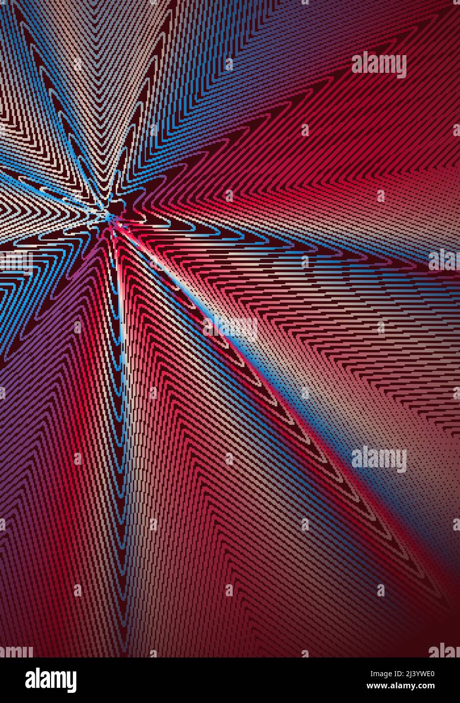 Minimal cover design template. Modern brochure layout. Red white blue ...