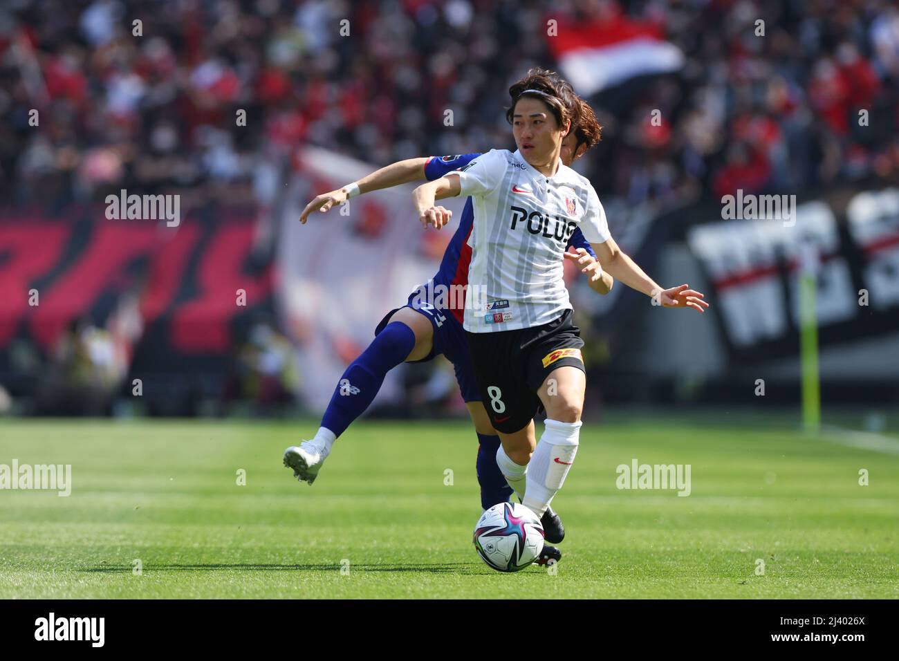 Ajinomoto Stadium, Tokyo, Japan. 10th Apr, 2022. Yoshio Koizumi (Reds ...