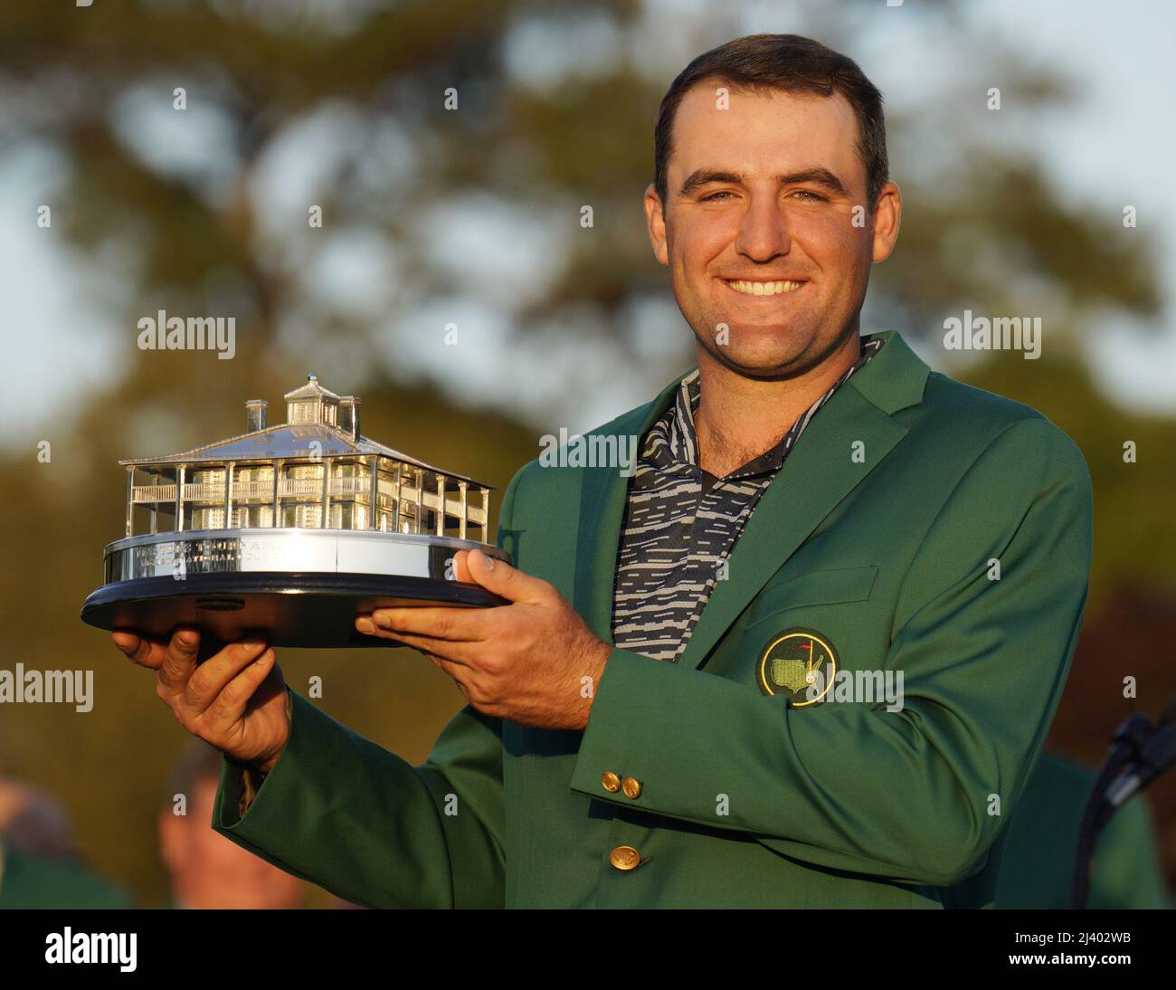 Scottie scheffler masters hi-res stock photography and images - Alamy