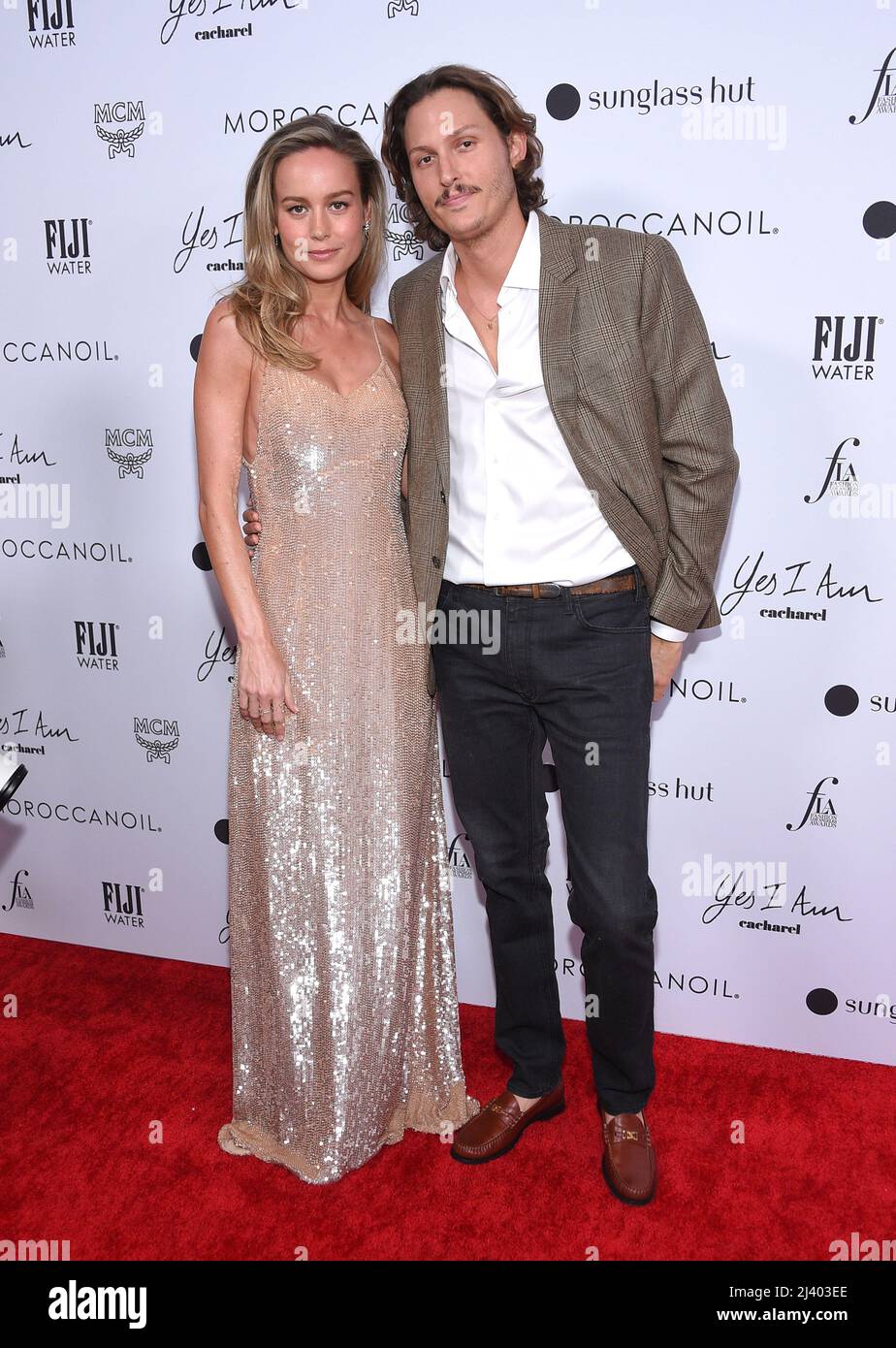 Brie Larson arriving at Daily Front Row's Fashion Los Angeles Awards ...