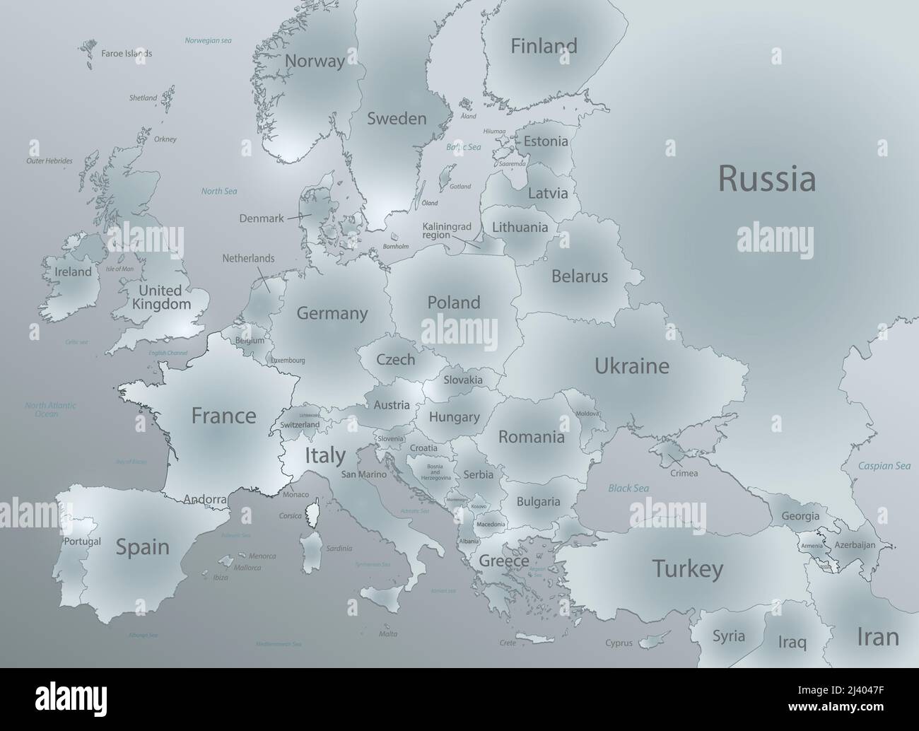 Europe Islands Names