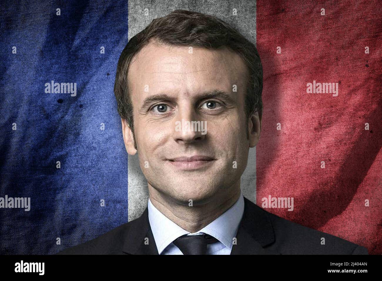Emmanuel macron portrait hi-res stock photography and images - Alamy