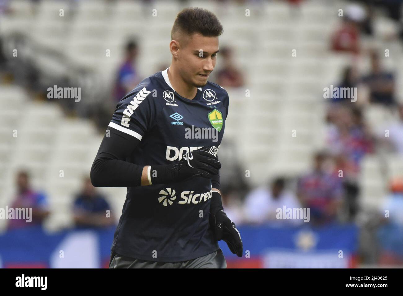 of Cuiaba during the Campeonato Brasileiro football game between ...