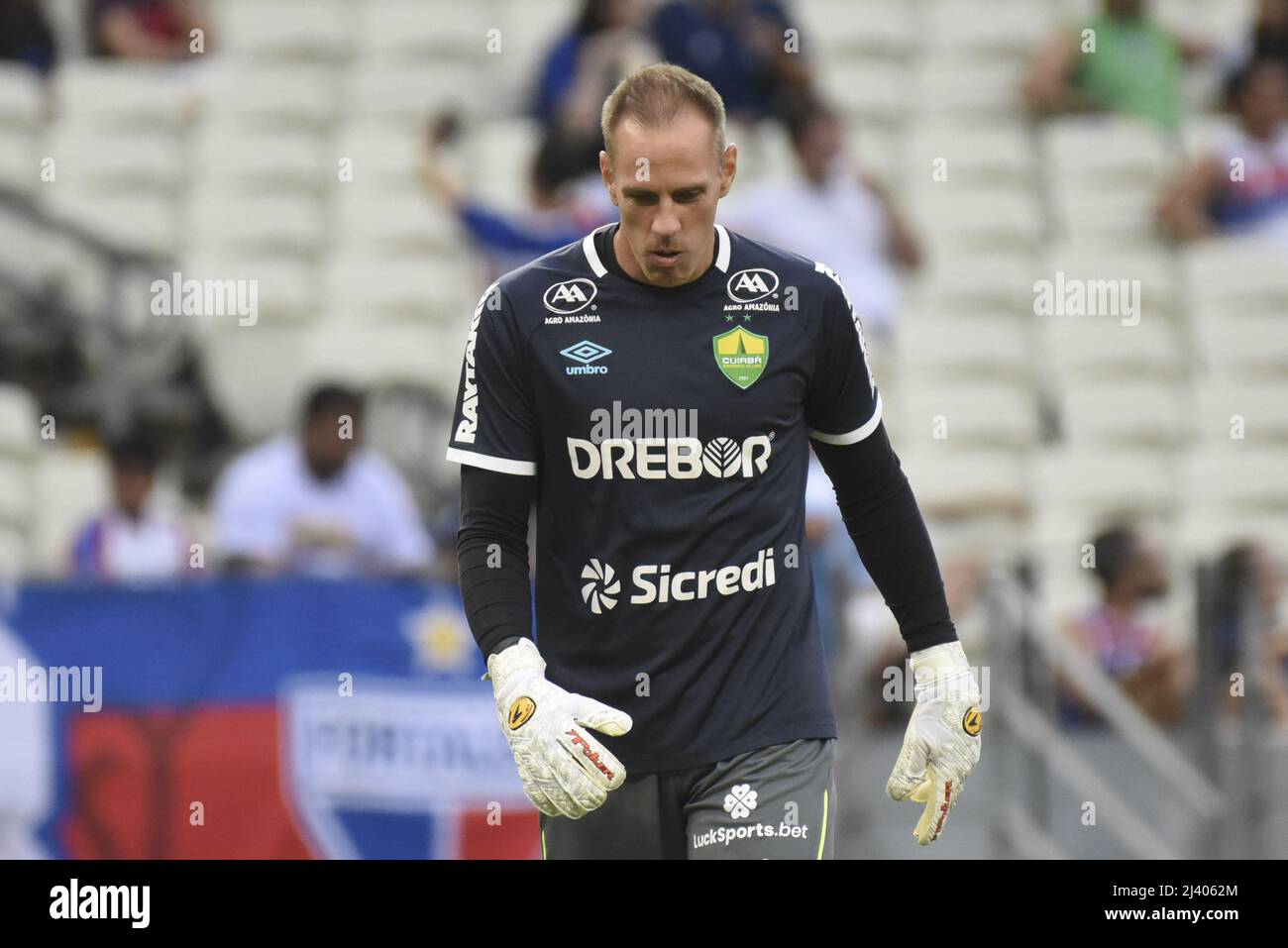 of Cuiaba during the Campeonato Brasileiro football game between ...