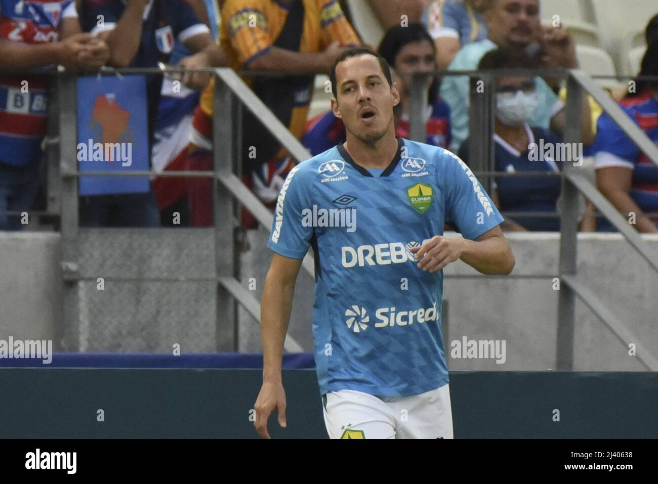 of Cuiaba during the Campeonato Brasileiro football game between ...