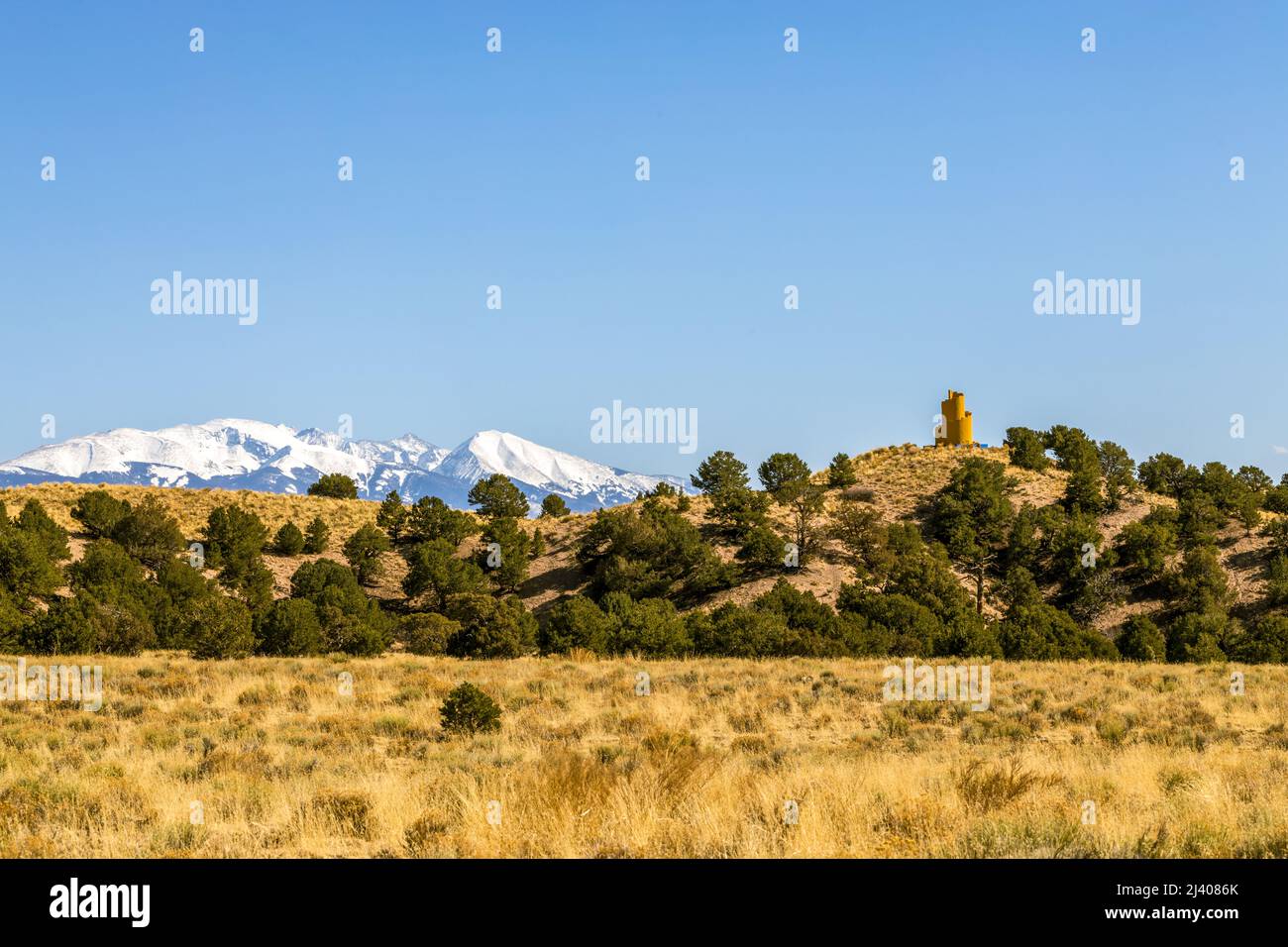 Crestone Ziggurat, unique and mysterious landmark in Crestone, Colorado ...