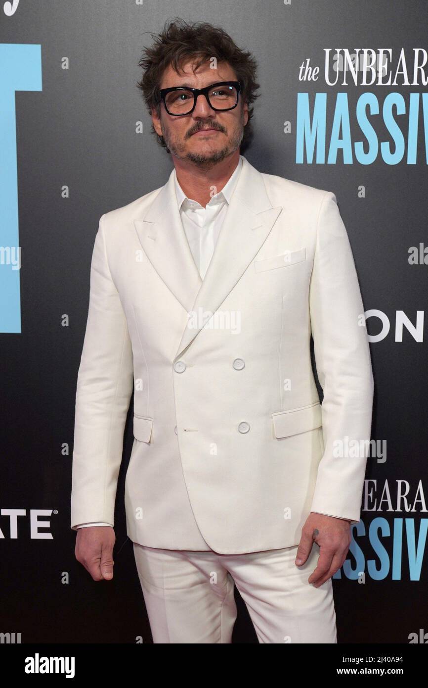 New York, NY, USA. 10th Apr, 2022. Pedro Pascal at arrivals for THE ...
