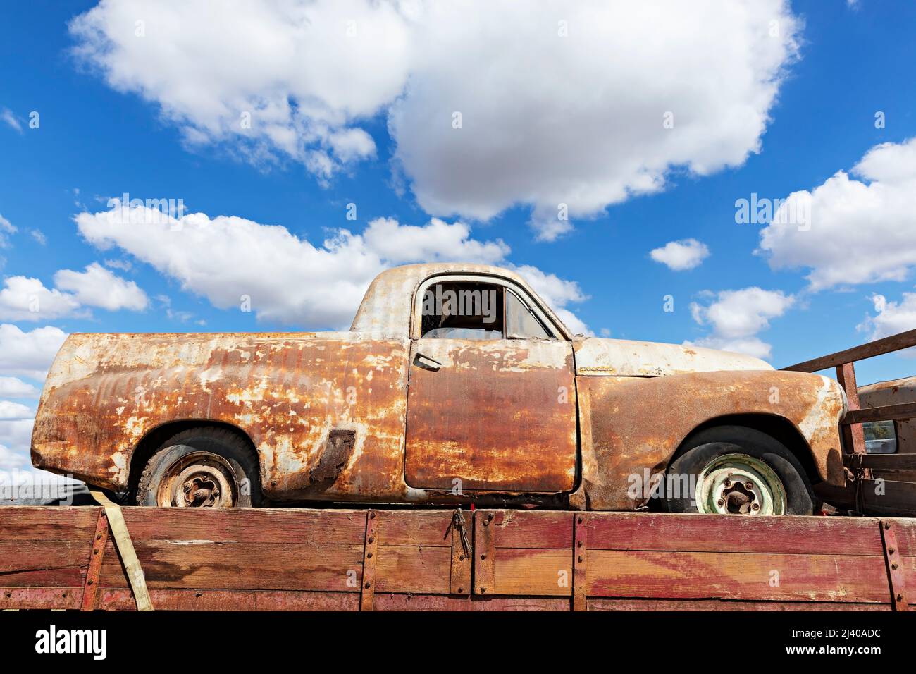 Cars Australia / Old rusty FJ Holden Utility in the 1850`s gold mining ...