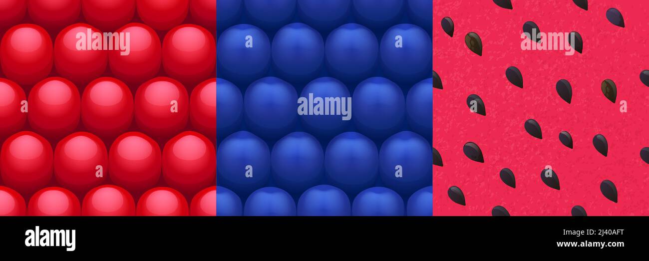 Game textures berries strawberry, blackberry or raspberry seamless ...