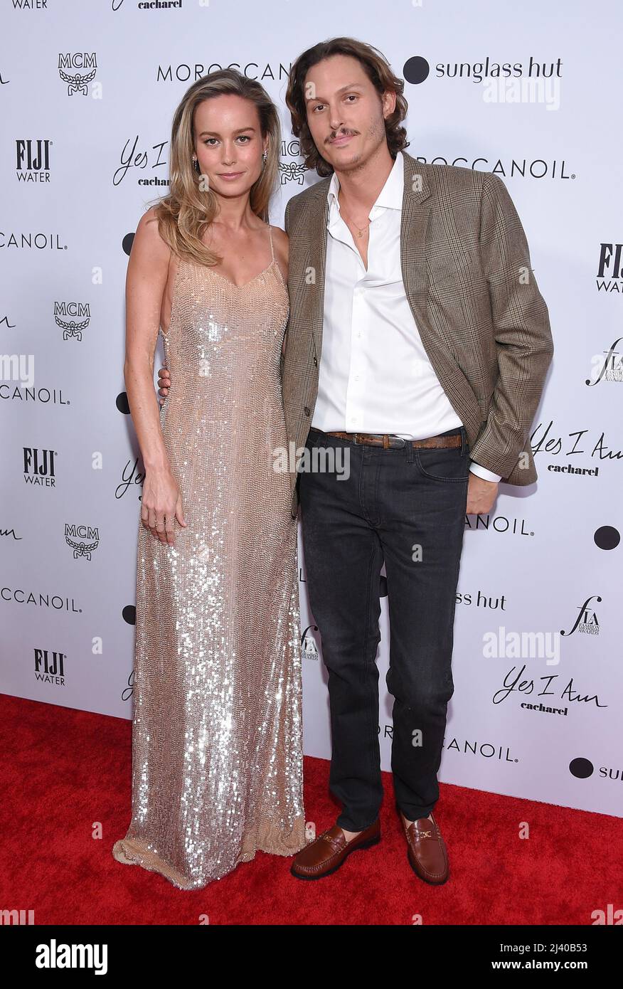 Beverly Hills, USA. 10th Apr, 2022. Brie Larson and Bryce Scarlett ...