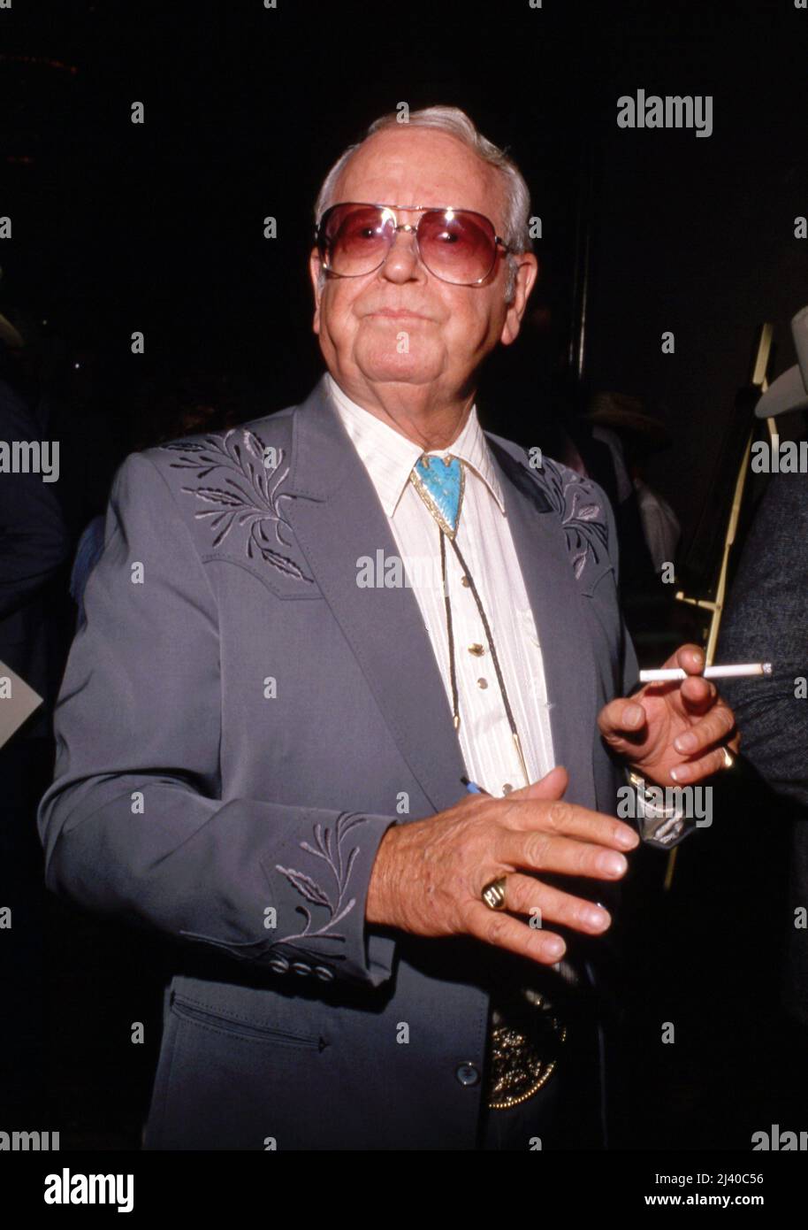 Rex Allen July 1989 Credit: Ralph Dominguez/MediaPunch Stock Photo - Alamy