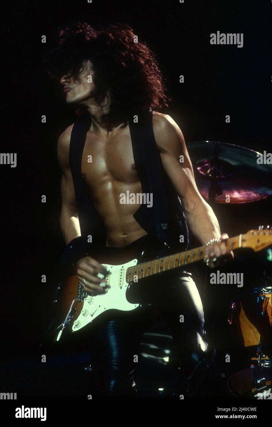 Aerosmith in concert in 1990 Credit: Jeffrey Mayer / Rock Negatives ...