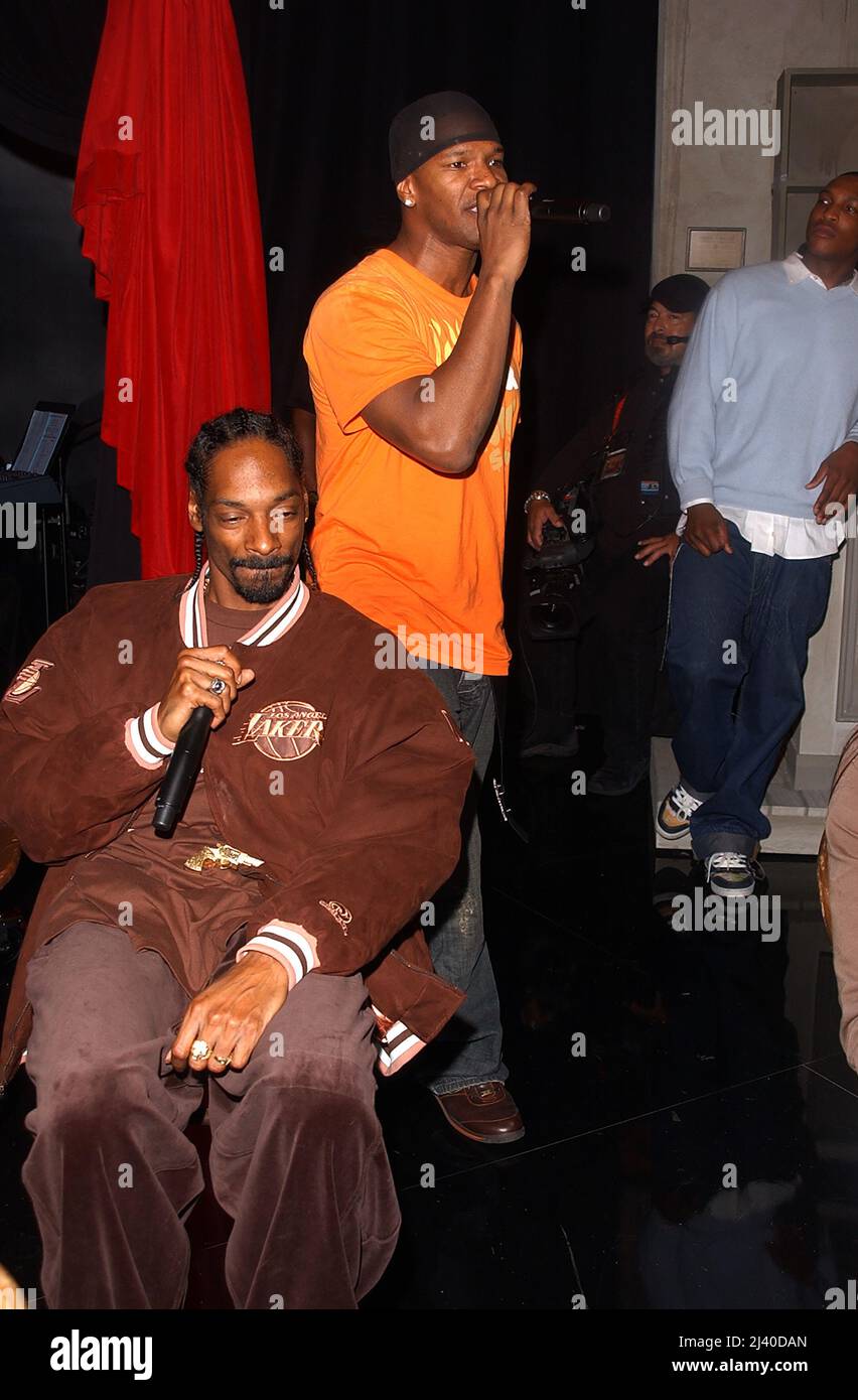 Jamie Foxx & Snoop Dog Taping His TV Special "Jamie Foxx: Unpredictable ...