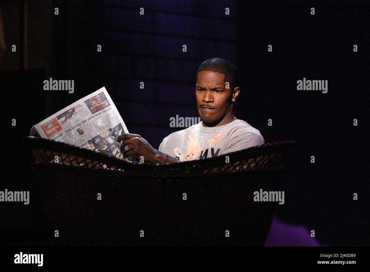 Jamie Foxx Taping His TV Special "Jamie Foxx: Unpredictable”, 2005 ...