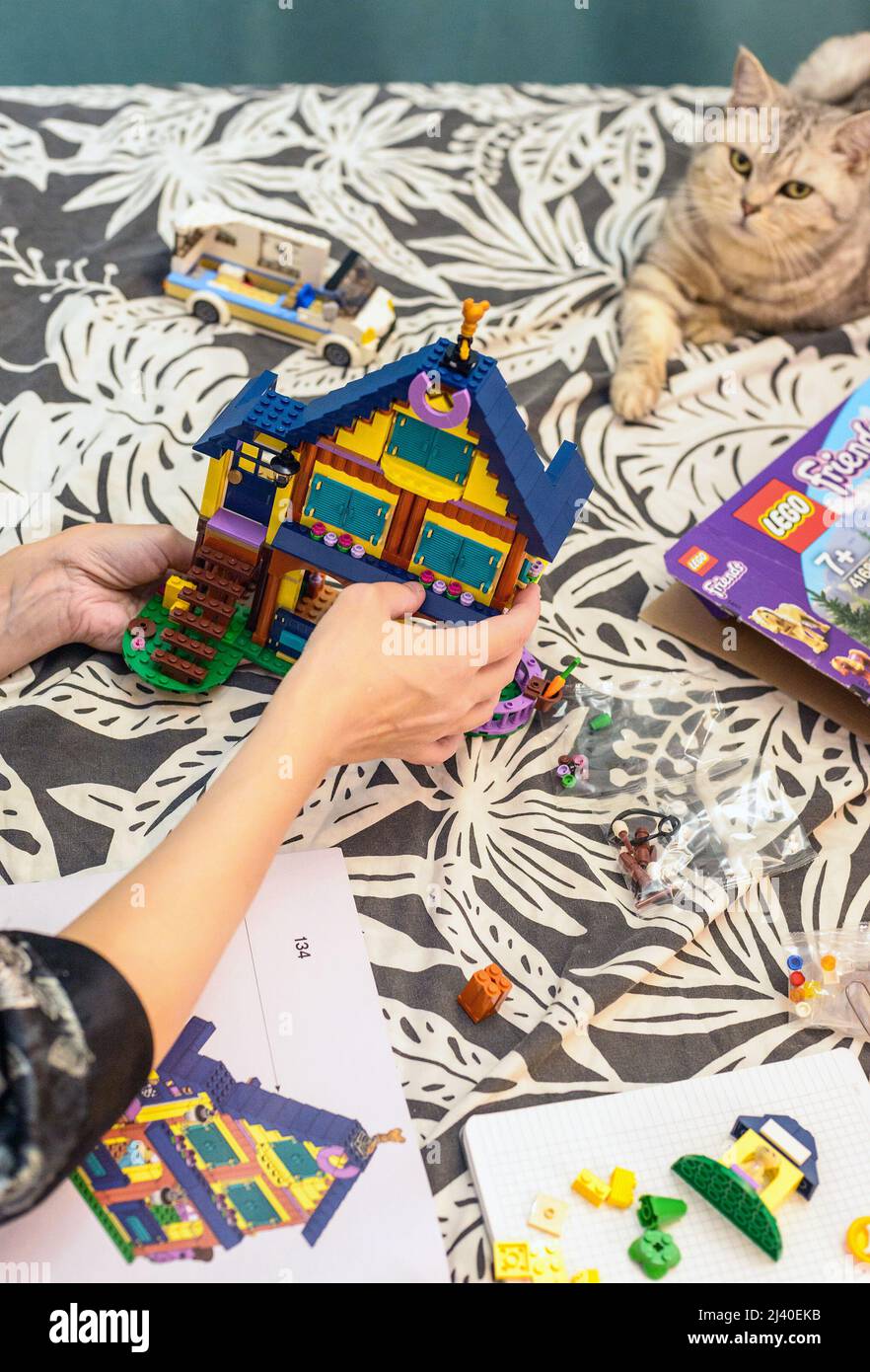 Lego installation hi-res stock photography and images - Alamy