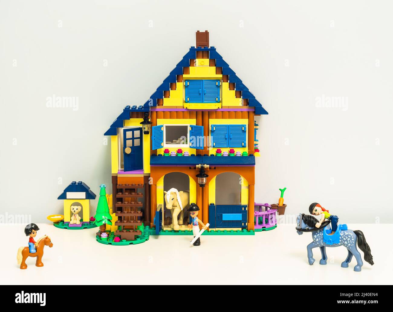 2021: Lego constructor, the living house Stock Photo - Alamy