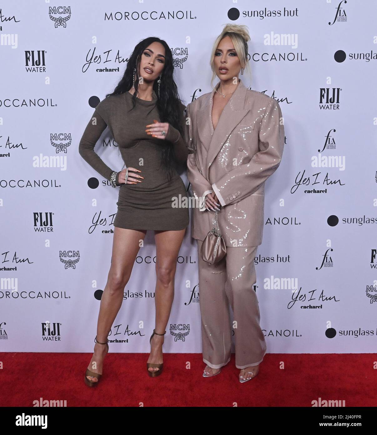 Beverly Hills, Unites States. 10th Apr, 2022. Megan Fox (L) and Maeve ...