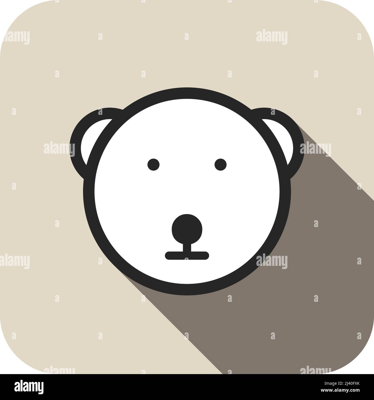 Polar icon vector Stock Vector Image & Art - Alamy