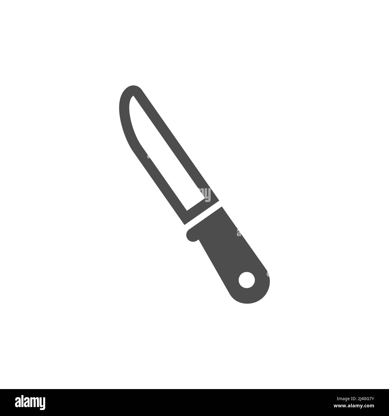 Knife, vector construction and repair tool icon Stock Vector Image ...