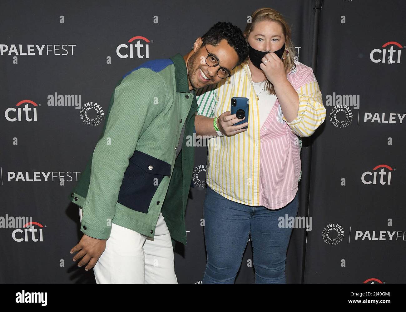 (L-R) Alex Tarrant and Wife Luci Hare at PaleyFest LA - A Salute To The ...