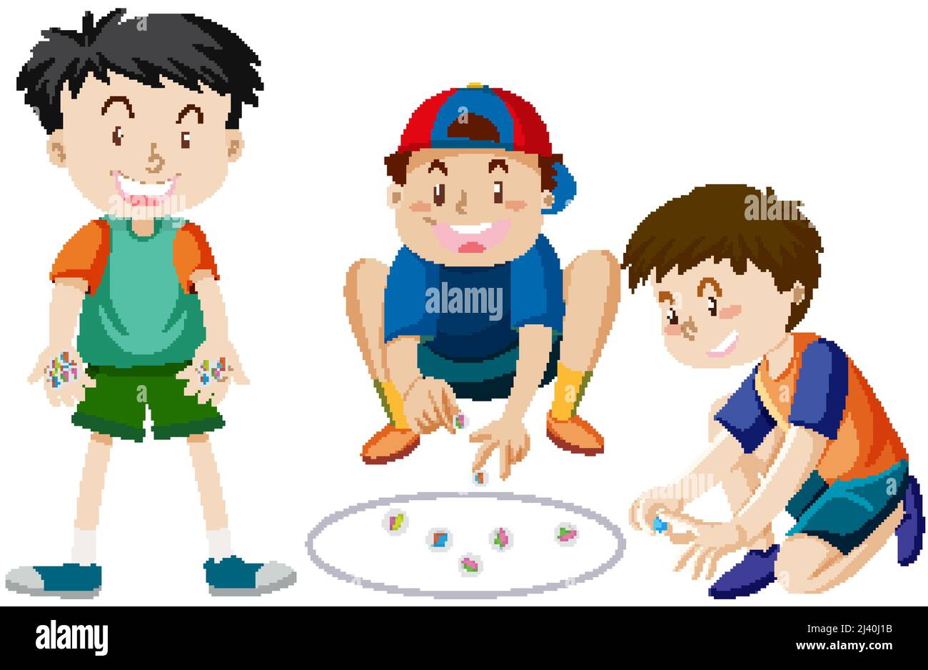 Marbles board game Stock Vector Images - Alamy