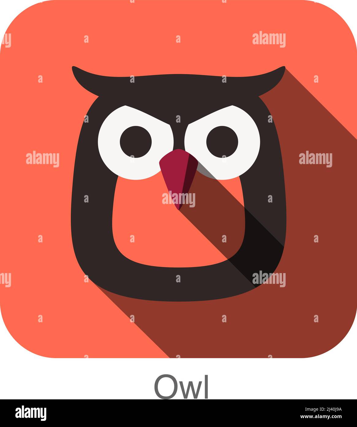 Minerva owl symbol Cut Out Stock Images & Pictures - Alamy