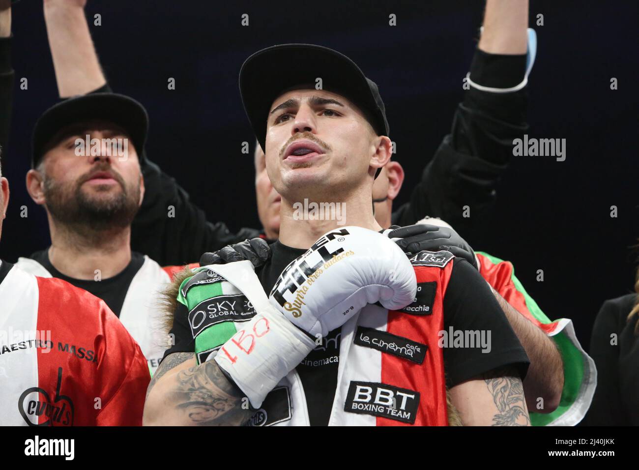 Michael Magnesi Michael Magnesi Wins The World Junior Lightweight Title ...
